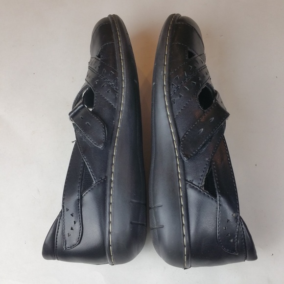AirFlex | Shoes | Airflex Avery Black Low Wedge Buckle Shoe 75w | Poshmark
